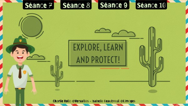 EXPLORE, LEARN, PROTECT! 5e | Genially