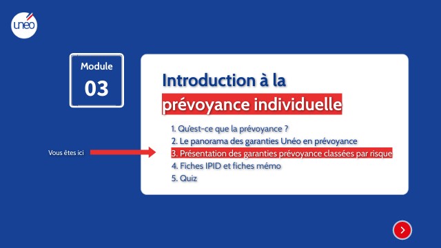 Prévoyance individuelle - Chapitre 3