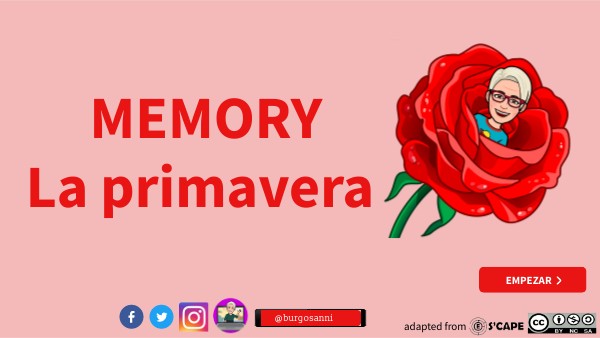 Memory PRIMAVERA | Genially