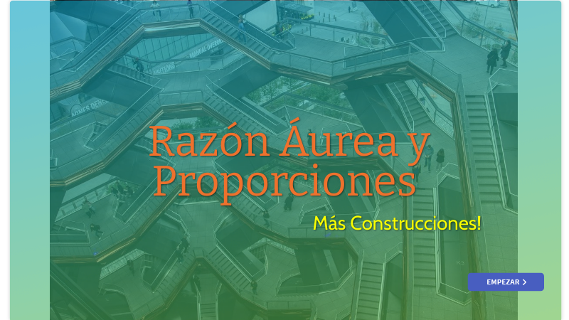 Razón Áurea Más Contrucciones