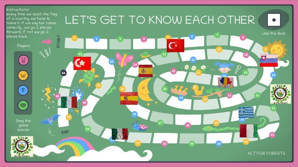 BOARD GAME FLAG | Genially