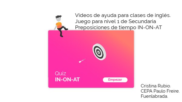 Preposiciones tiempo IN-ON-AT | Genially