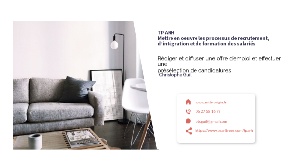 Cours TP ARH copie | Genially