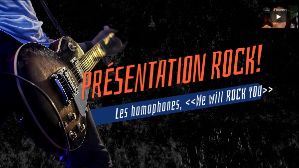 ROCK! PRESENTATION - Homophone