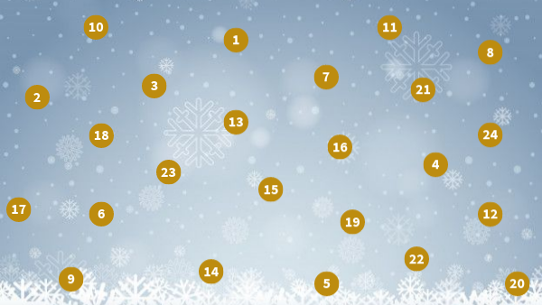 Advent calendar 3e élèves