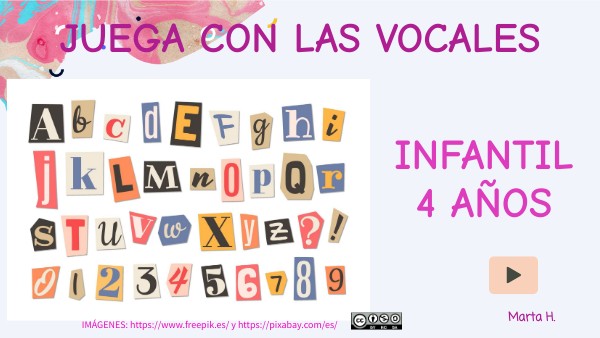 JUEGA CON LAS VOCALES | Genially