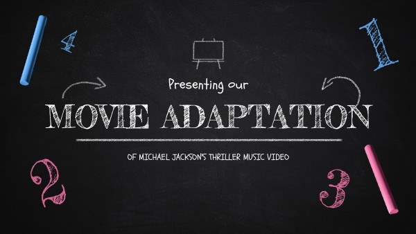 MJ'S THRILLER MOVIE ADAPTATION | Genially