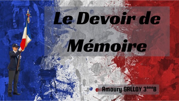 Devoir de mémoire | Genially