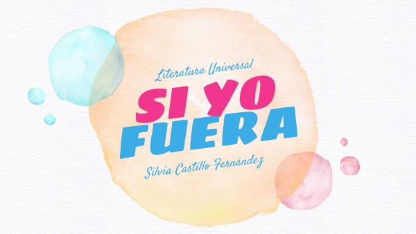 PRESENTACIÓN SI YO FUERA | Genially