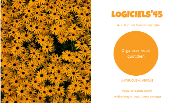Atelier 45' Vous organiser au quotidien | Genially