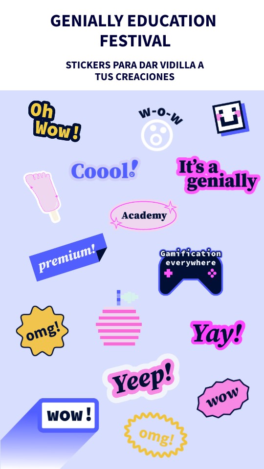 STICKERS PARA EL WELCOME PACK