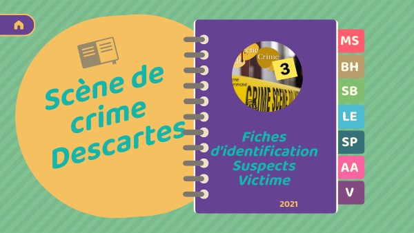 carnet identification suspects | Genially