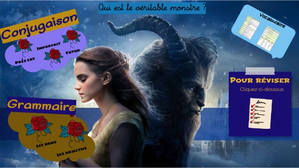 Séquence sur La Belle et la Bête 6e