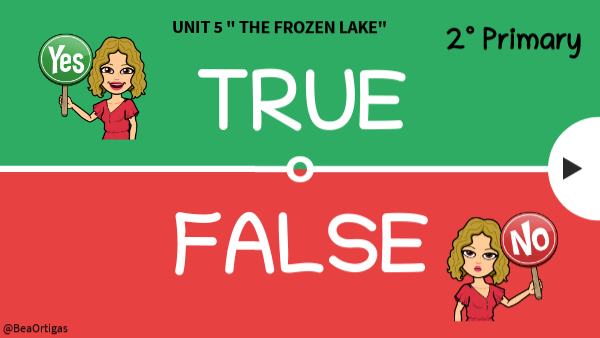 True or False 2º. Second term copia | Genially