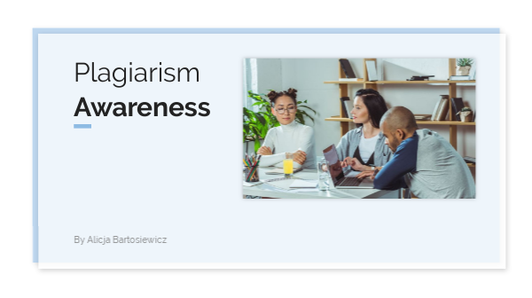 Plagiarism Awareness Marketing | Genially