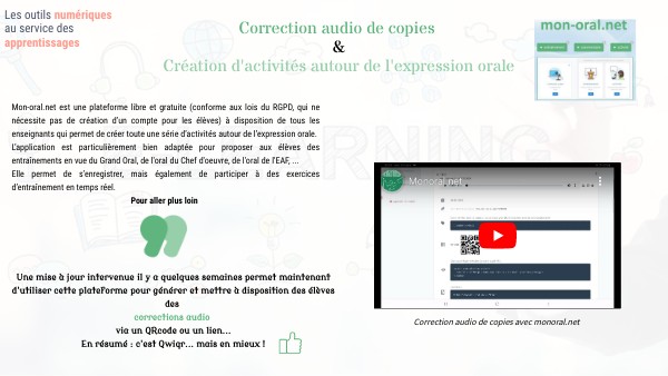 Outils numériques - Monoral.net | Genially