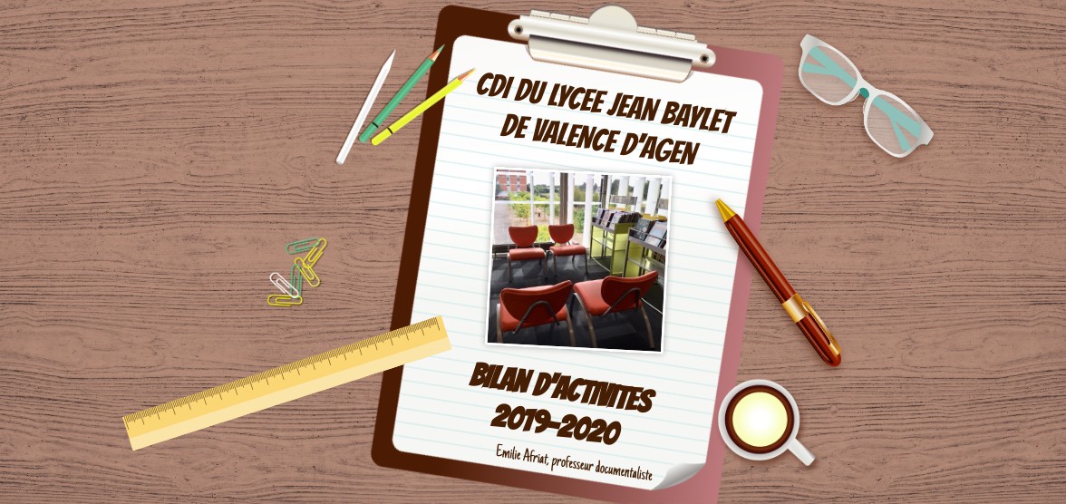 Bilan CDI 2019-2020 | Genially