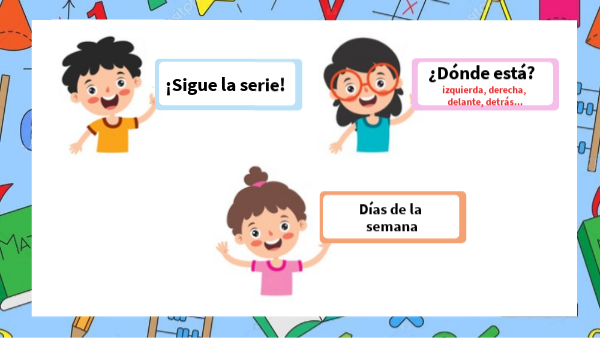 Días de la semana, series y posiciones | Genially