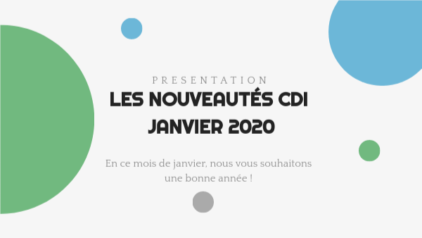 janvier 2020 | Genially