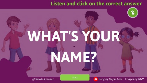 WHAT'S YOUR NAME? | Genially