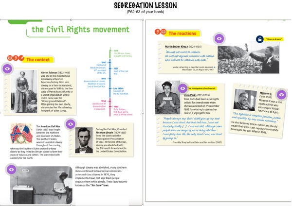 SEGREGATION "Enjoy English" easy