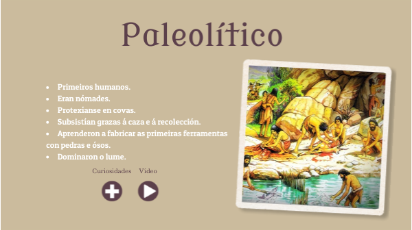 As etapas da Prehistoria | Genially