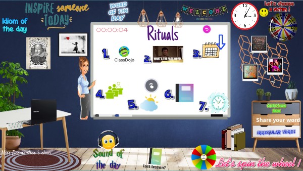 English Class rituals