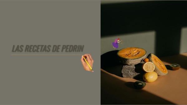 RECETAS DE PEDRIN