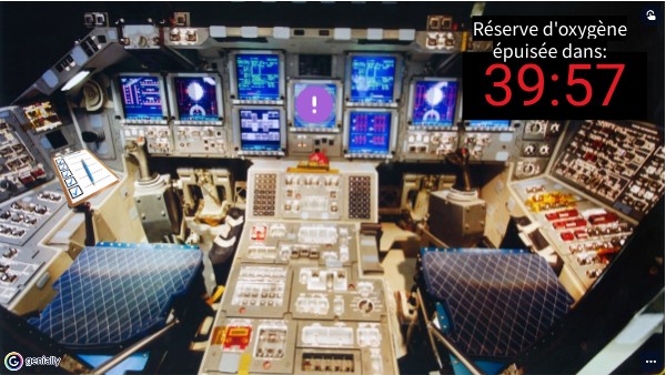 Cockpit (minuteur) | Genially