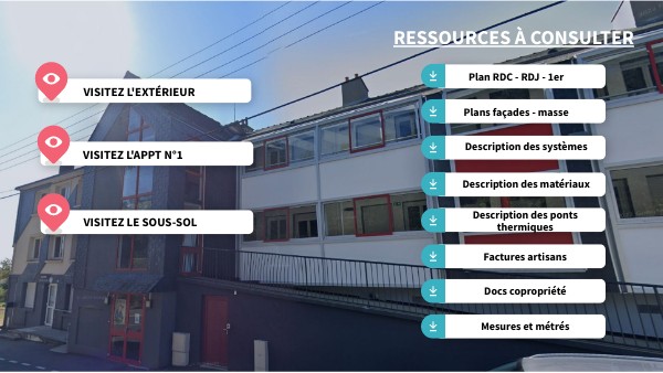 DPE I VISITE VIRTUELLE LOGEMENT DANS BATIMENT COLLECTIF | Genially