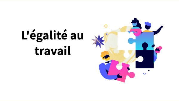L'égalité au travail intro | Genially