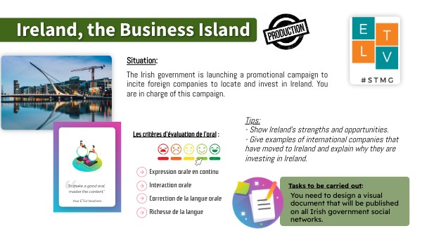 ETLV - Ireland The business Island | Genially