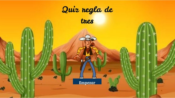 Regla de tres Lucky Luke | Genially