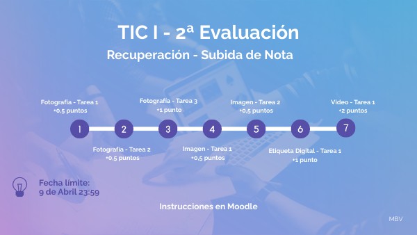 TIC I - 2ª Evaluación - Subida