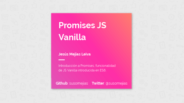 Promise ES6 | Genially