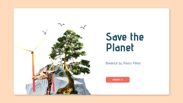 Save the planet Earth | Genially