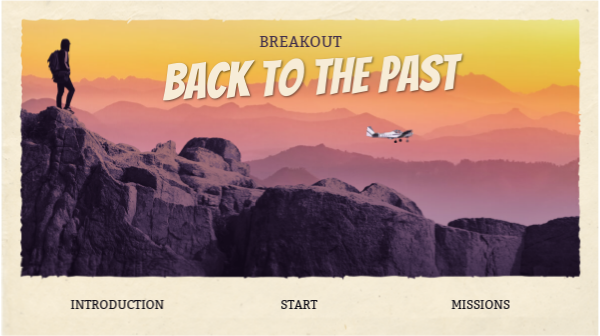 BACK TO THE PAST | Genially