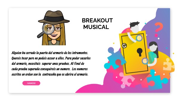 BREAKOUT MUSICAL INSTRUMENTS | Genially