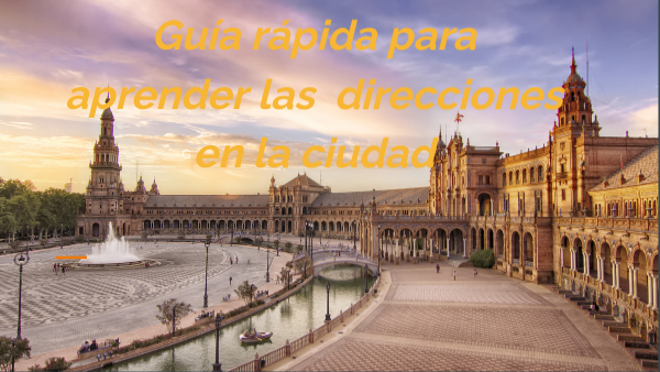 Orientaciones por la ciudad