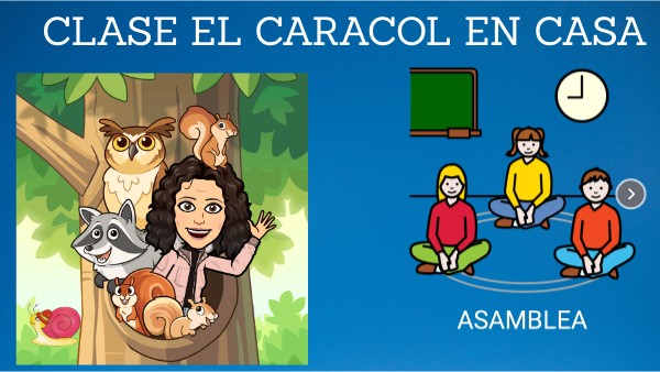 ENERO 2022 CLASE EL CARACOL en casa | Genially