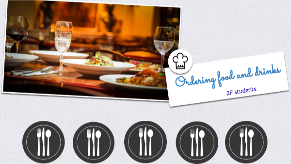 Ordering food and drinks | Genially