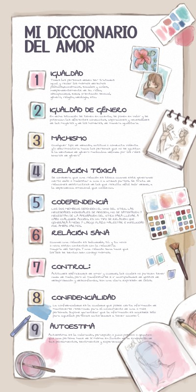 diccionario de amor | Genially