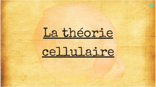 theorie cellulaire