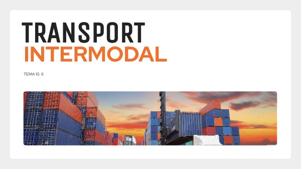 EL TRANSPORT INTERMODAL