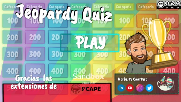 (ABJ) Jeopardy Quiz! (No Script) | Genially