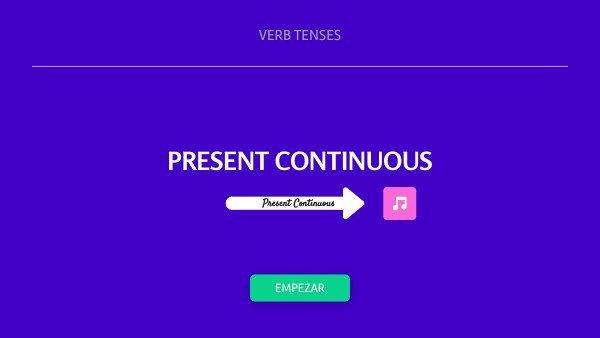 PRESENT CONTINUOUS | Genially