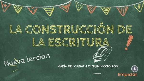 LOS NIVELES DE CONSTRUCCIÓN DE LA ESCRITURA