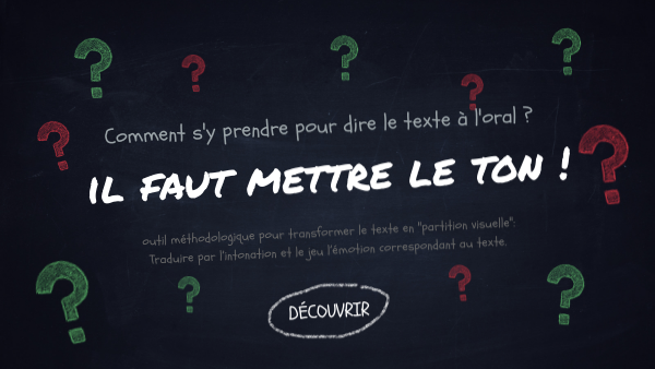 Lecture expressive à partir d'une partition visuelle. | Genially