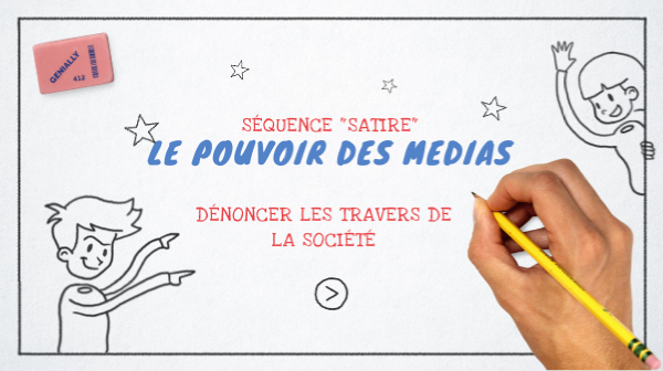 Le pouvoir des médias Satire copie