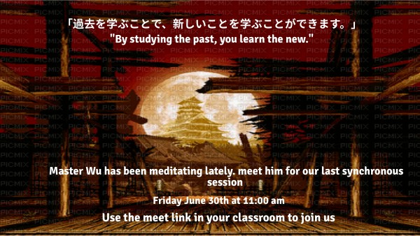 Master Wu final session | Genially